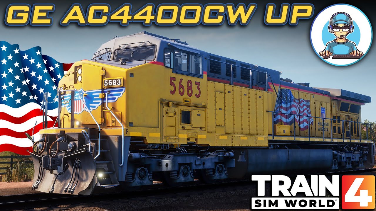 Satisfing Startup of GE AC4400CW in Union Pacific. - YouTube