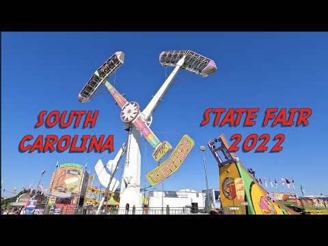 4K SOUTH CAROLINA STATE FAIR COLUMBIA 2022 - YouTube