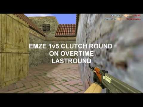EMZE ak47 clutch rnd 1v5 vs Live-cs// de_inferno // 17.03.2014