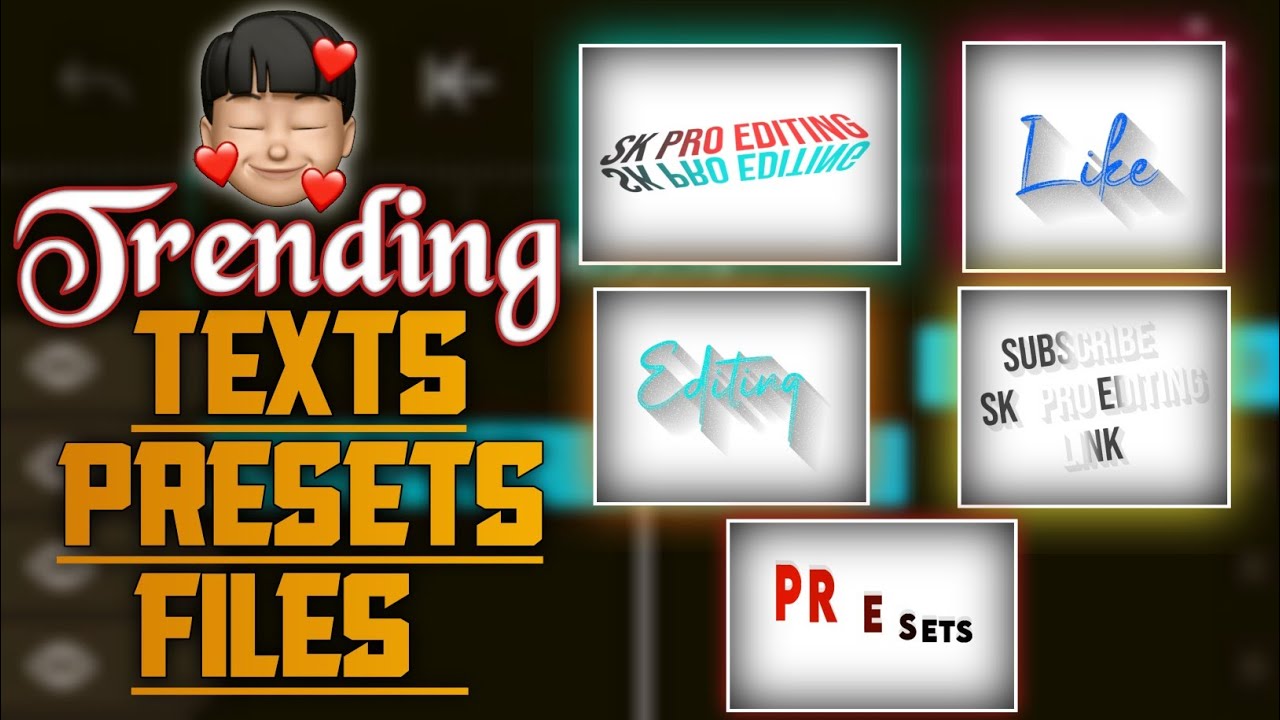 Top 10 Alight motion text animation preset | Saikat Bhunya - YouTube