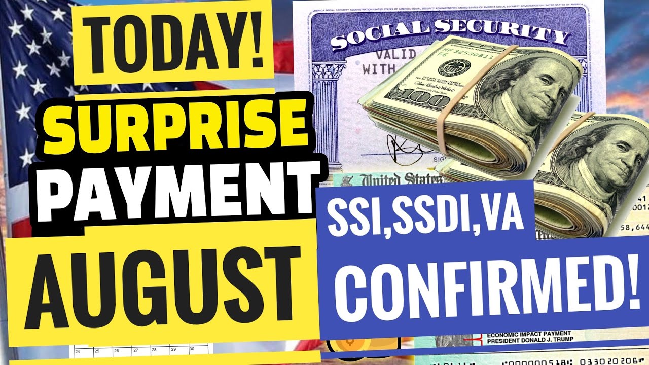 🟢 WOW Confirmed August Social Security Payment Schedule Direct Deposit ...