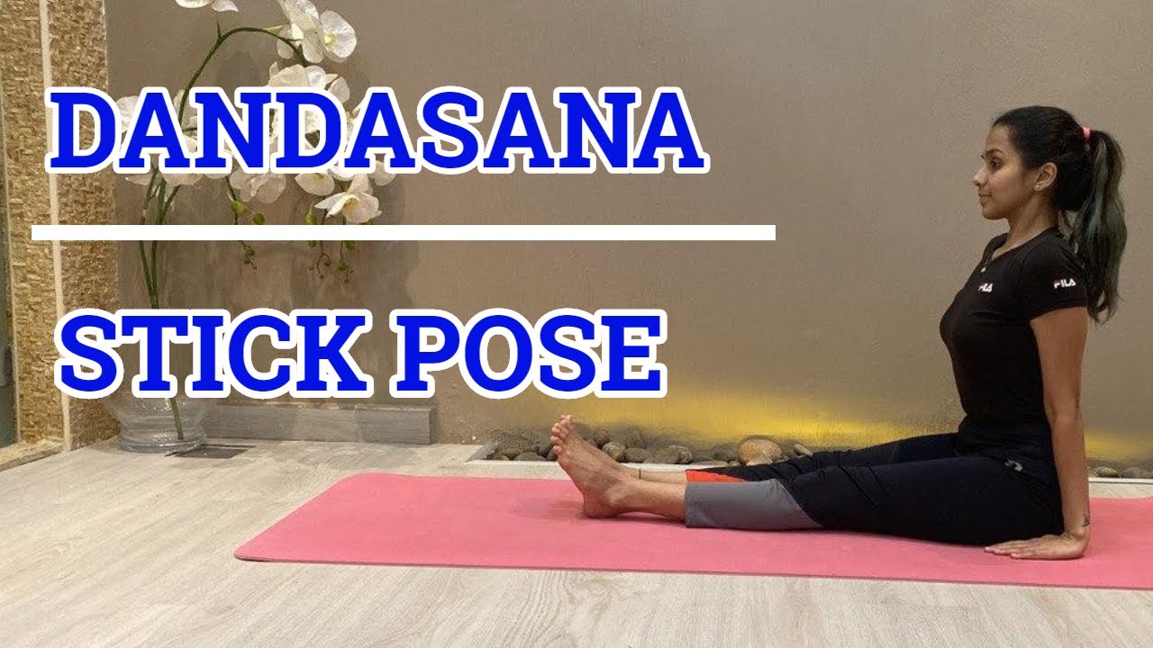 How to do dandasana (stick pose) | Yoga tutorials for beginners | Yoga ...