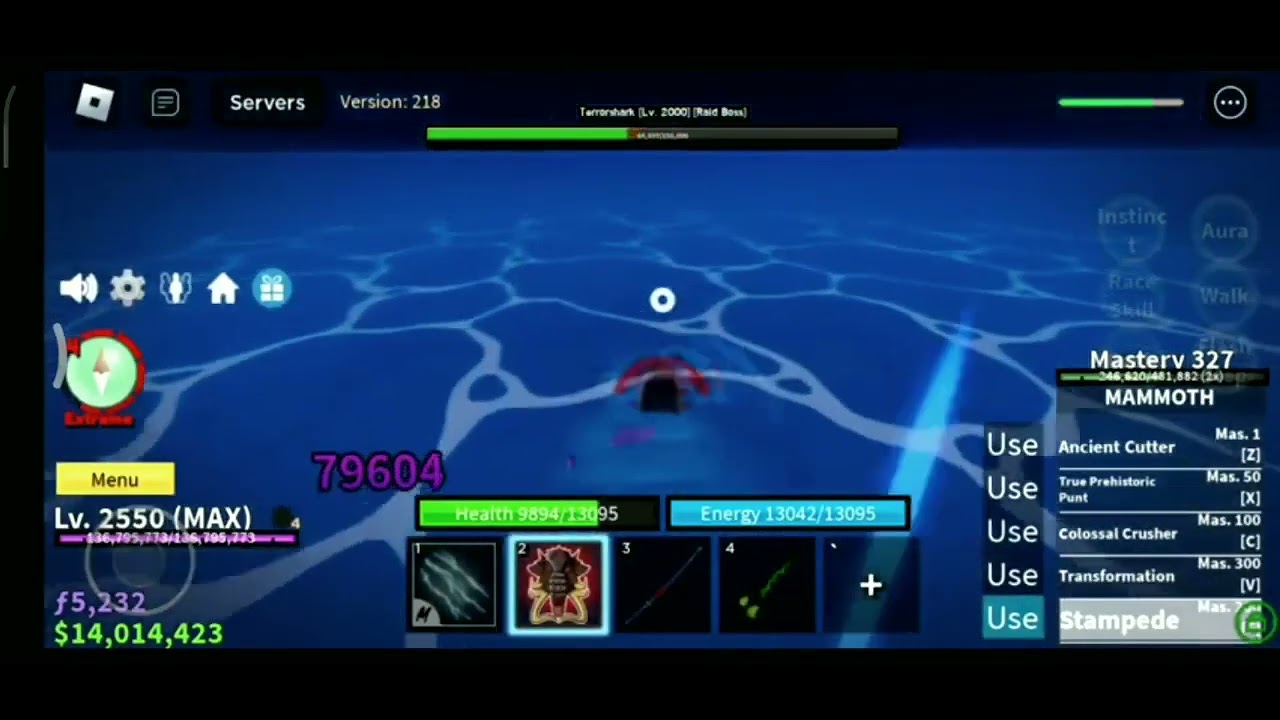 Voi Mammoth vs Terror shark - YouTube