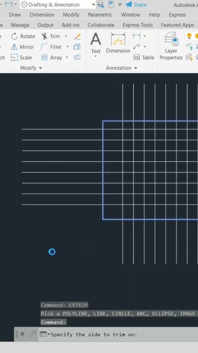 Autocad Extrim command tutorial #shorts #autocad #extrim - YouTube