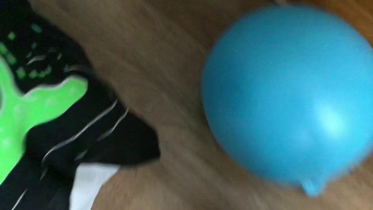 Taking space hopper out for exercise - YouTube