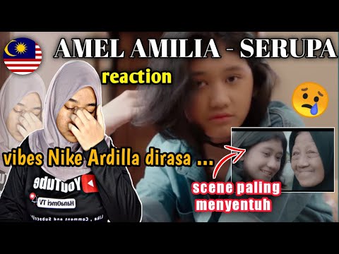 AMEL AMELIA - SERUPA | Memang aku tak sama Tapi Serupa (Official music video ) |  🇲🇾 Reaction