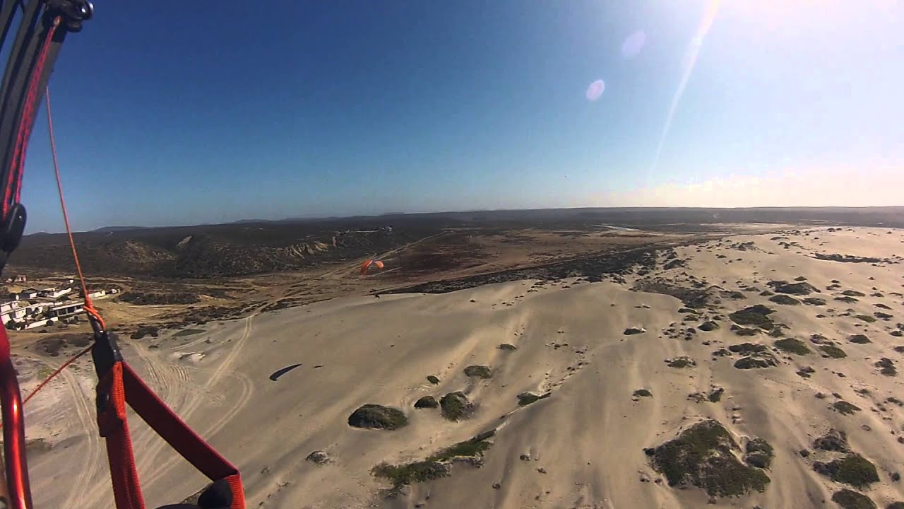 Paramotoring and Paragliding in Punta Colonet Mexico - YouTube