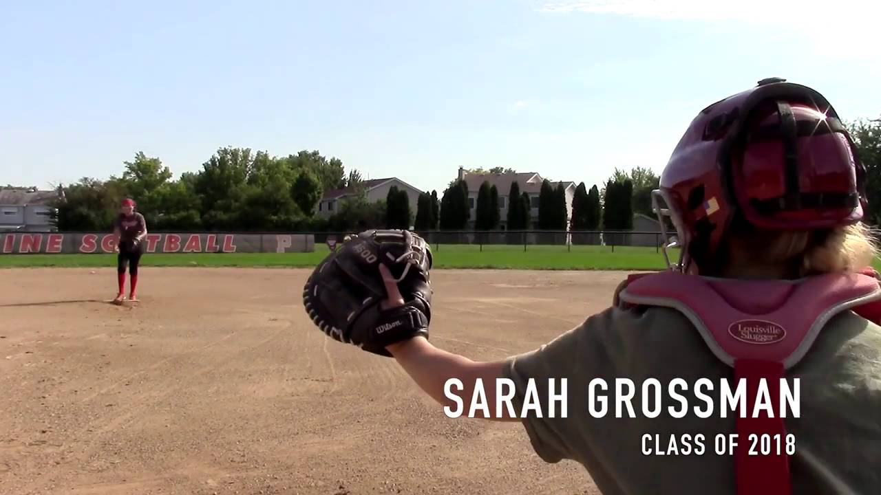 Sarah Grossman 2018 Pitcher - Illinois Sluggers - YouTube