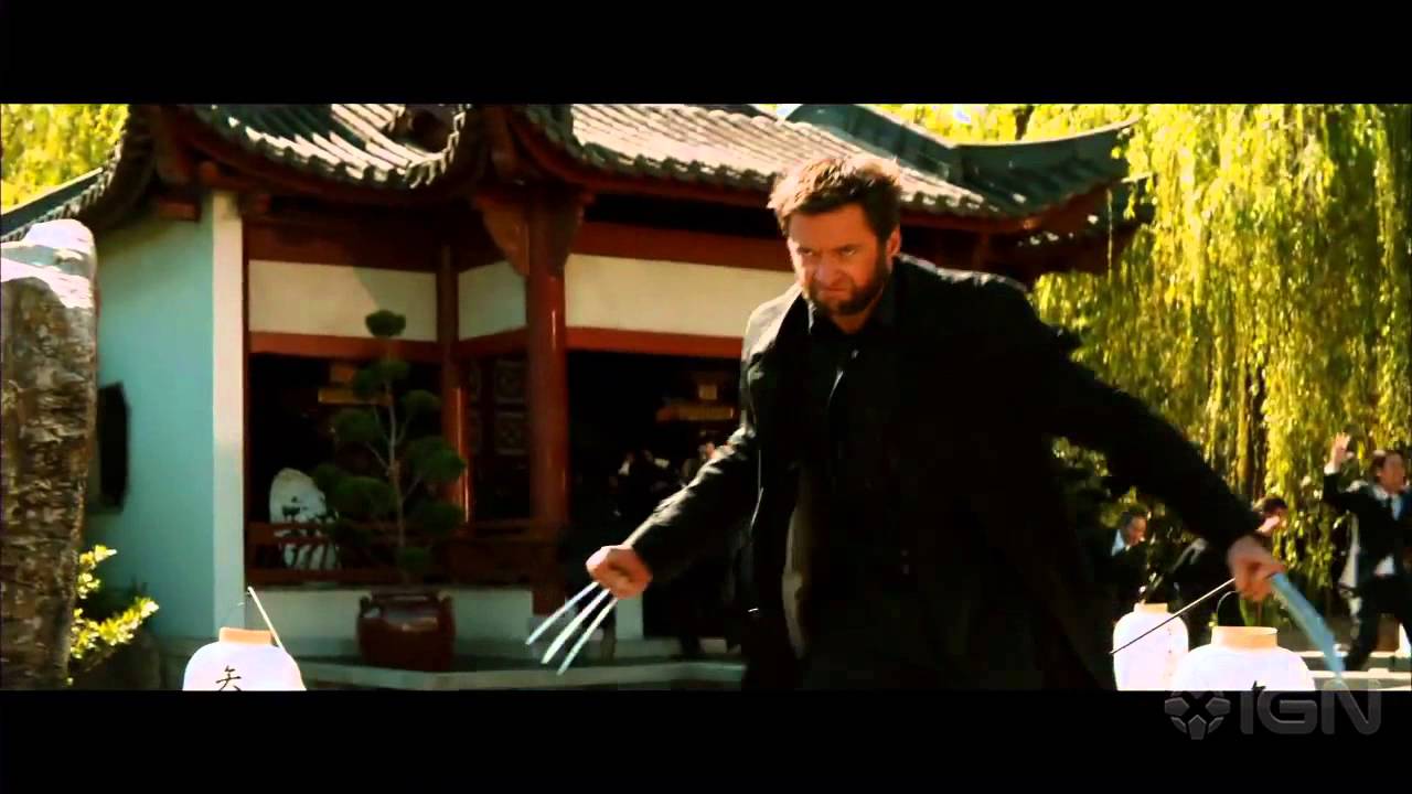 The Wolverine - "Train Fight" Clip - YouTube