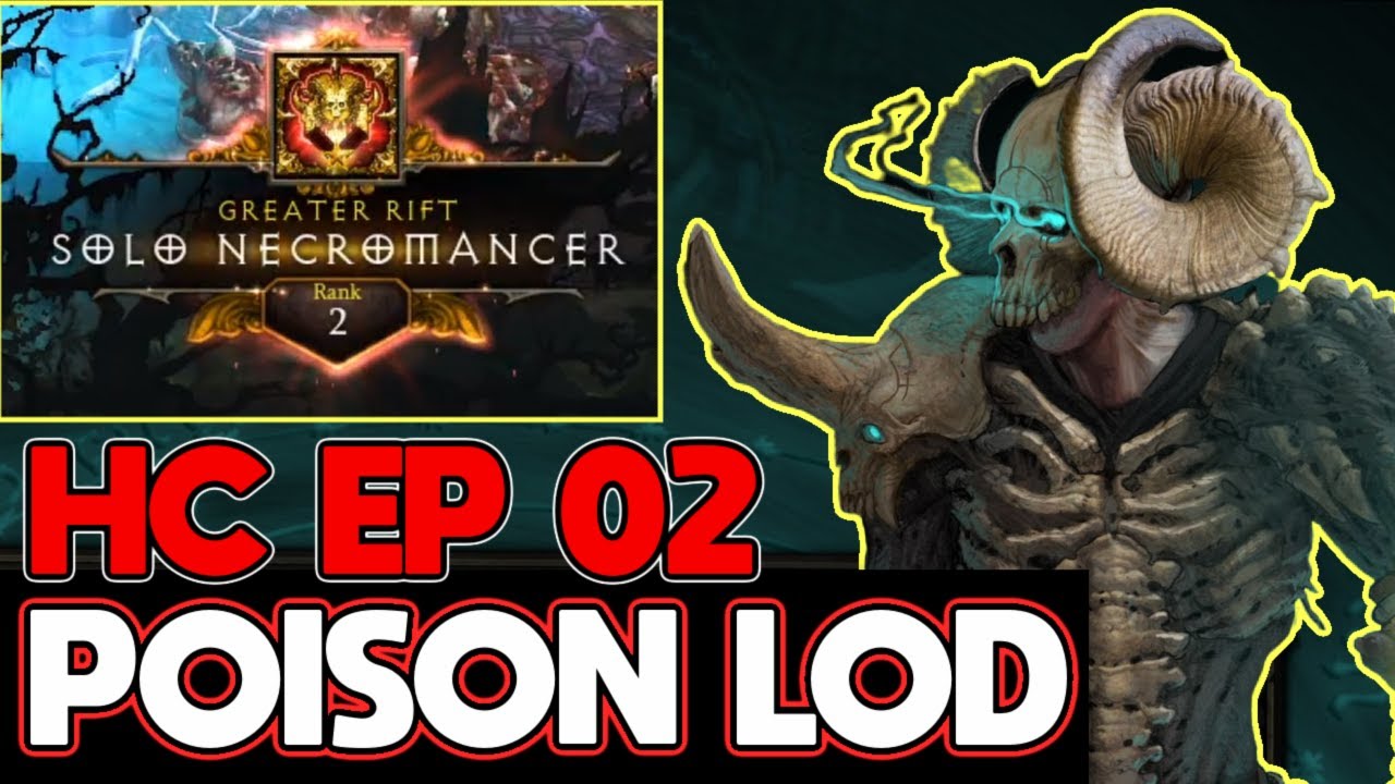 Necromancer Poison Scythe/Melee Hardcore Let's Play Ep:02 Diablo 3 ...