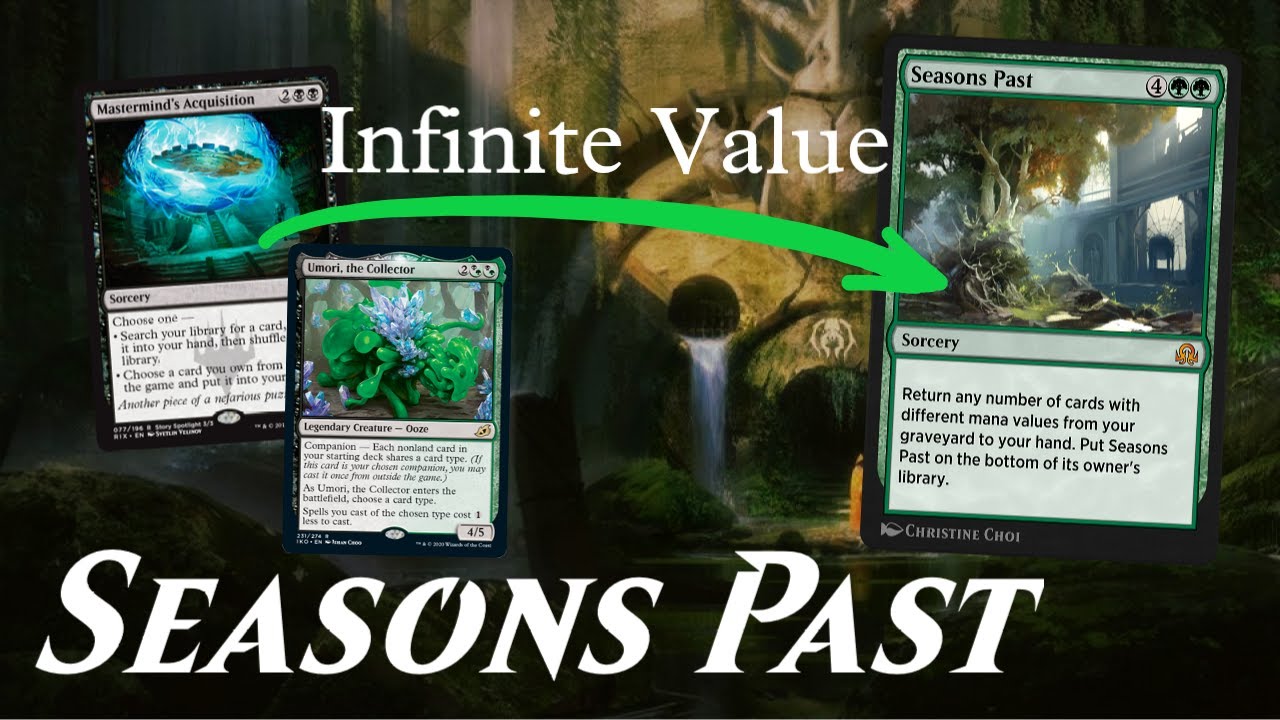 💀🌳 UNLIMITED Value with Umori Seasons Past | MTG Arena Explorer - YouTube