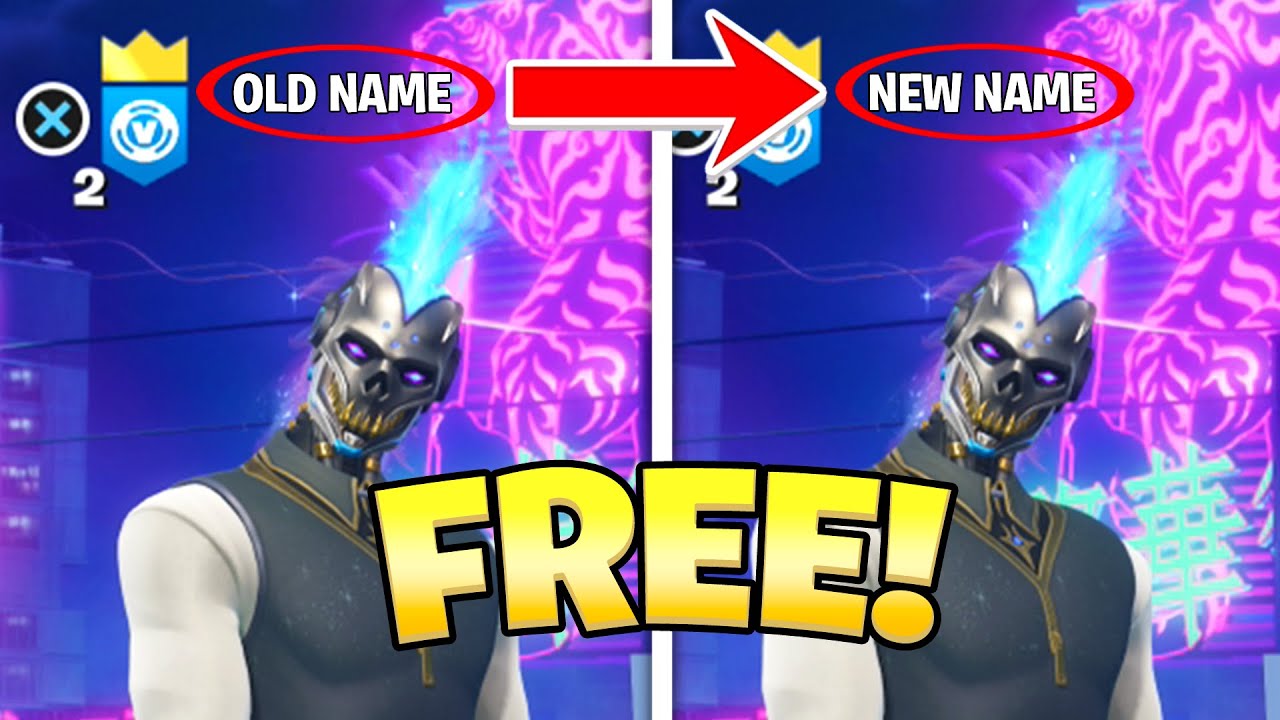 How to CHANGE YOUR FORTNITE NAME! (Season 2) - YouTube