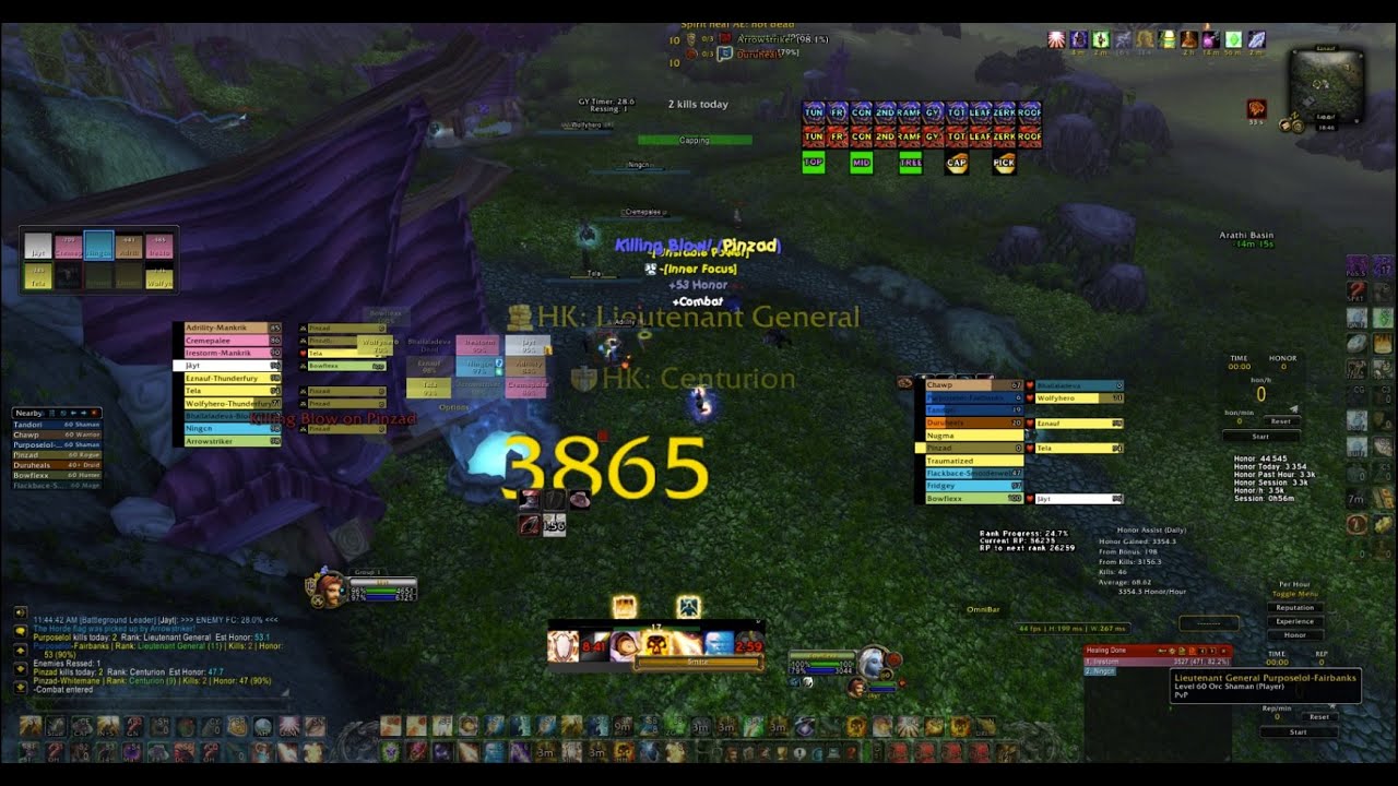 WoW Classic Era Smite Priest Warsong 3800s Crits Whitemane - YouTube