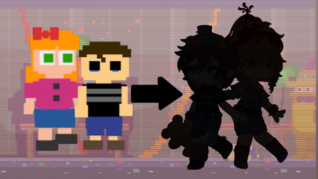 Creating The Afton Family in Gacha Life 2 | Past Elizabeth and CC Afton ...