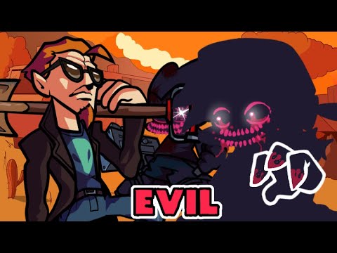 Evil Boyfriend and Evil Pico vs Postal Dude.Part 1. FNF Corruption mod ...