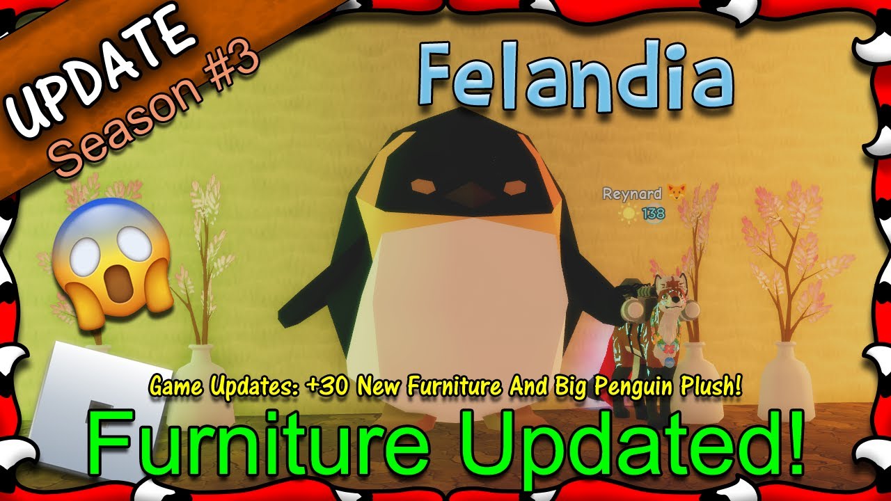 ROBLOX | Felandia S3 - 30+ Furniture & Big Penguin Plush! #35 - 1080HD ...