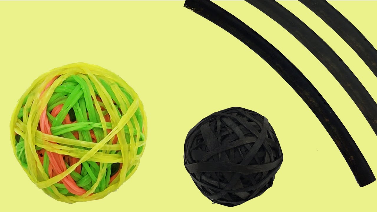 DIY: Cricket Ball making from waste cycle tube - YouTube