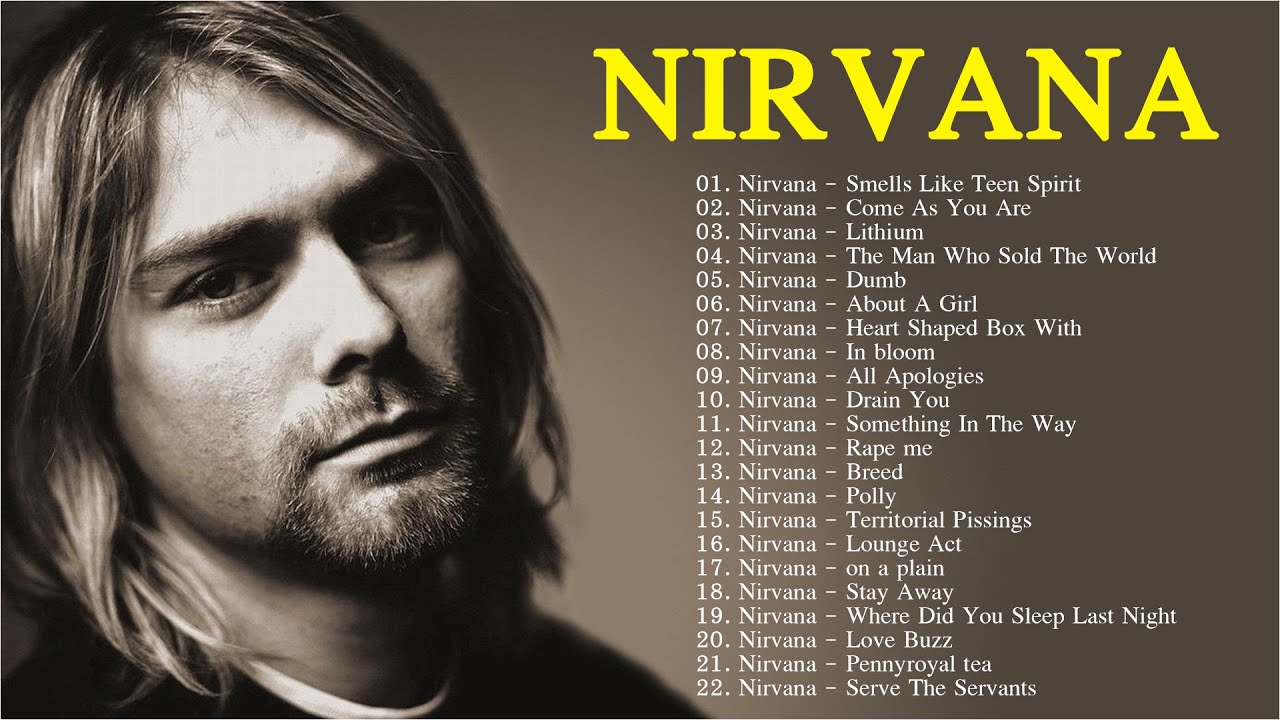 Nirvana Full Album MIX 2023 | The Best Nirvana Songs Of Collection ...