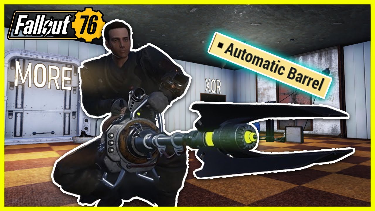 Fallout 76 - NOUVEAU MOD CANON AUTOMATIQUE POUR LA LANCE PLASMA ! [PTS ...