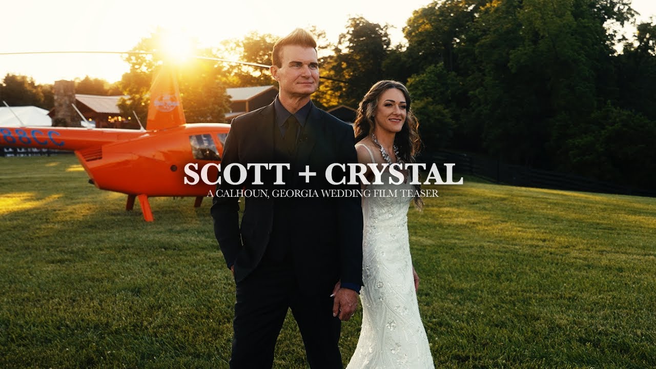 Scott + Crystal - A Stylish Calhoun, Georgia Wedding Film Teaser - YouTube
