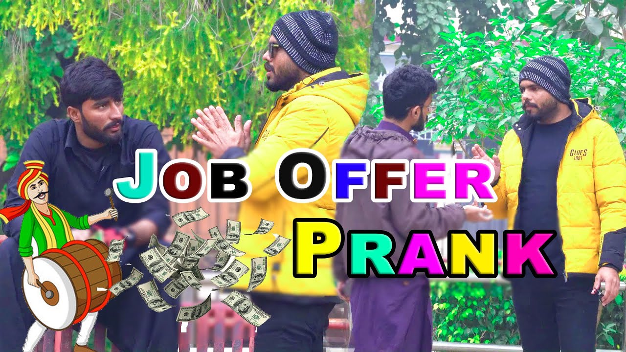 Job Offer Prank | Kaam BahoT Easy Hai Bhai KarLo YA Kam || Eagle TV ...