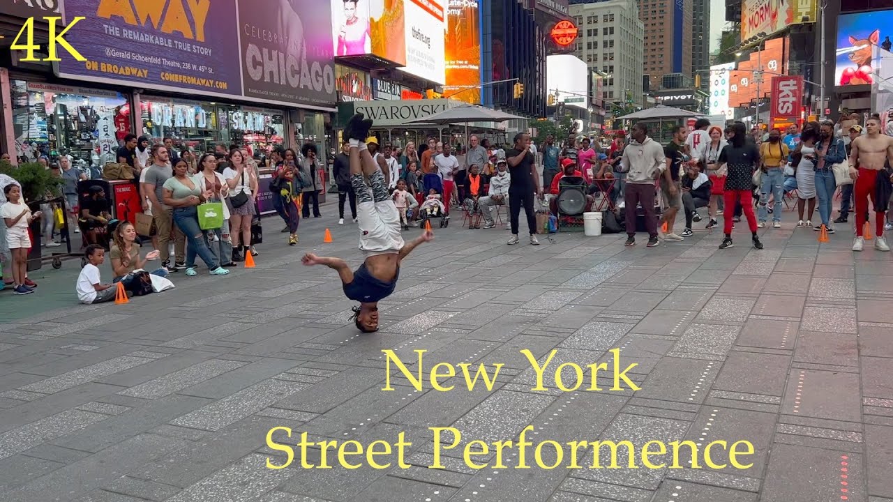 Best Street Performance at #TimeSquare Manhattan, New York | 4K - YouTube