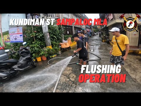 Flushing Operation @Kundiman St Sampaloc Manila |10/22/23| Iverson Fire ...
