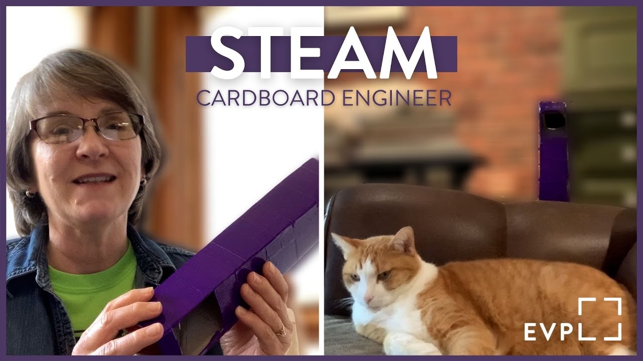 STEAM: Cardboard Engineer • EVPL Digital Program - YouTube