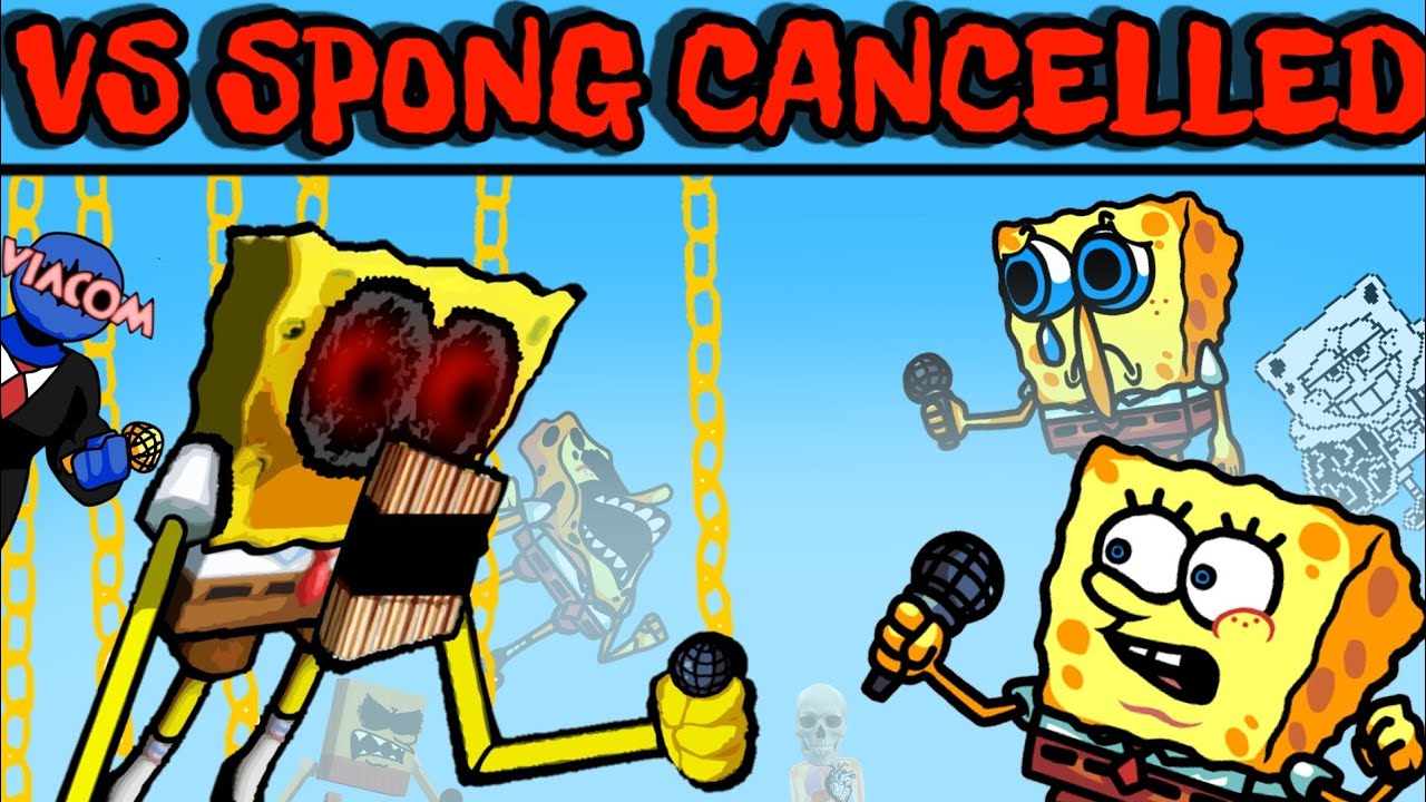 Friday Night Funkin' VS Spong Cancelled Update | Unfinished Build (FNF ...