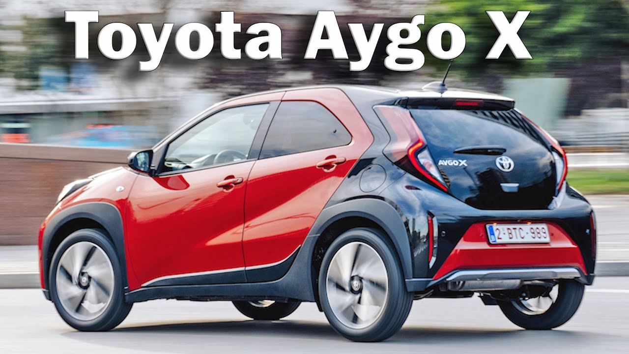 All New Toyota Aygo X interior details & all colors - YouTube