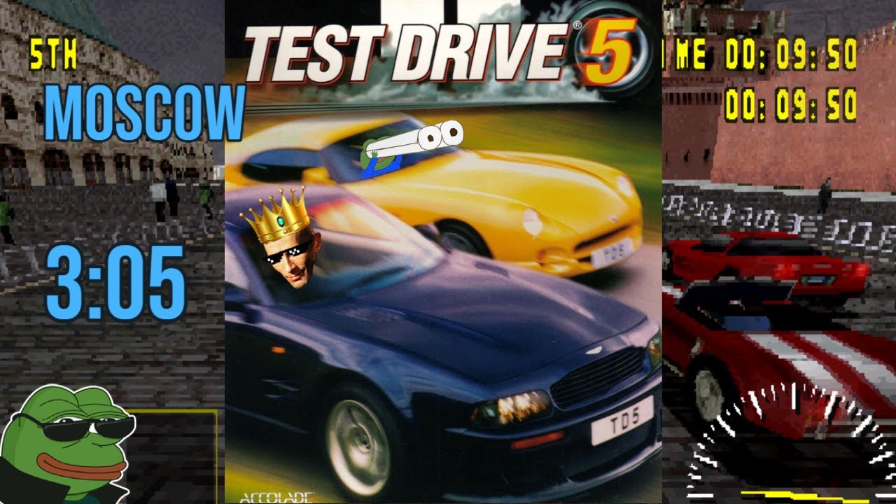 (World Record) Test Drive 5 Moscow Fastest Lap 3:05.66 - YouTube