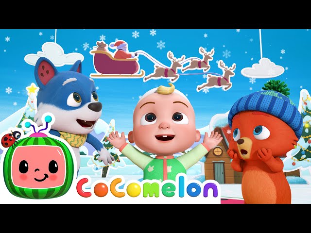 Up on the Housetop (Christmas Song) | CoComelon Animal Time Nursery ...