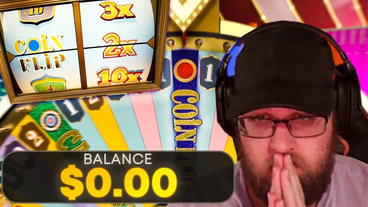 HUGE ALL IN BET ON CRAZY TIME HITS 2X COINFLIP! - YouTube