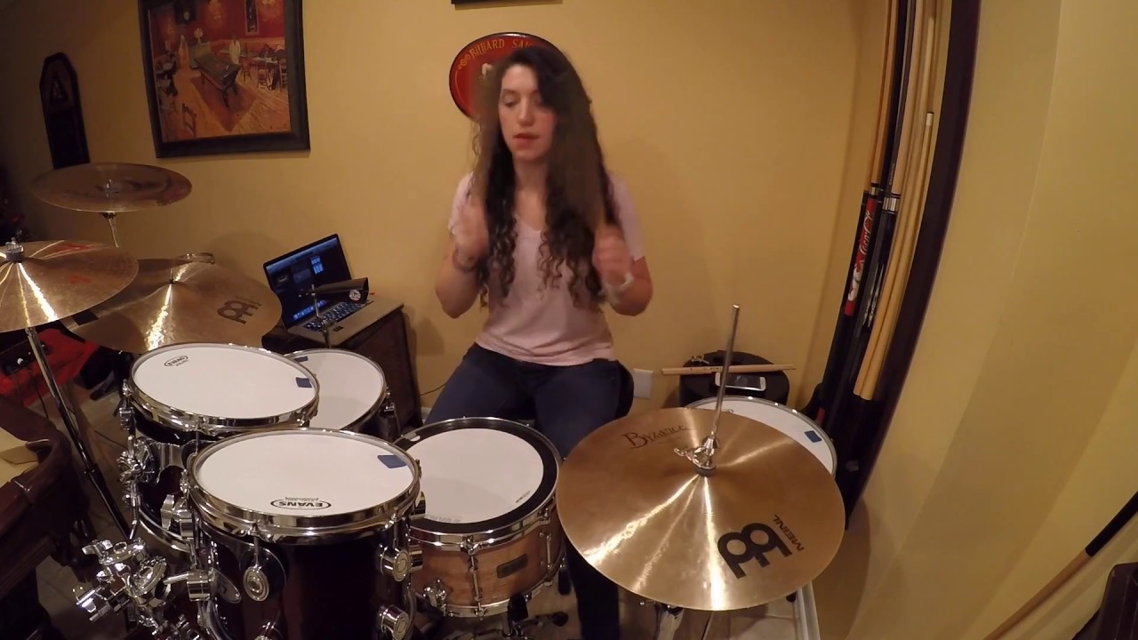 Jessica Burdeaux - Heathens - Twenty One Pilots - Drum Cover - YouTube