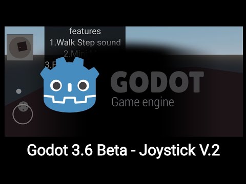 Godot 3 Virtual Joystick v.2 Demo (Open Source Project) - YouTube
