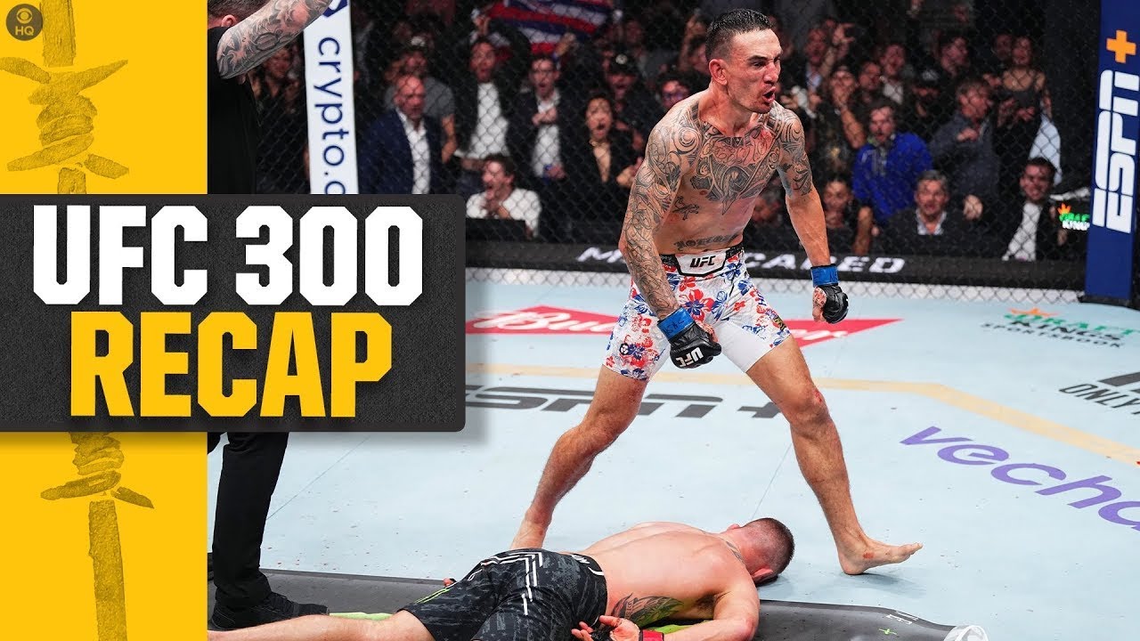Max Holloway's Epic KO: UFC 300 Recap - YouTube
