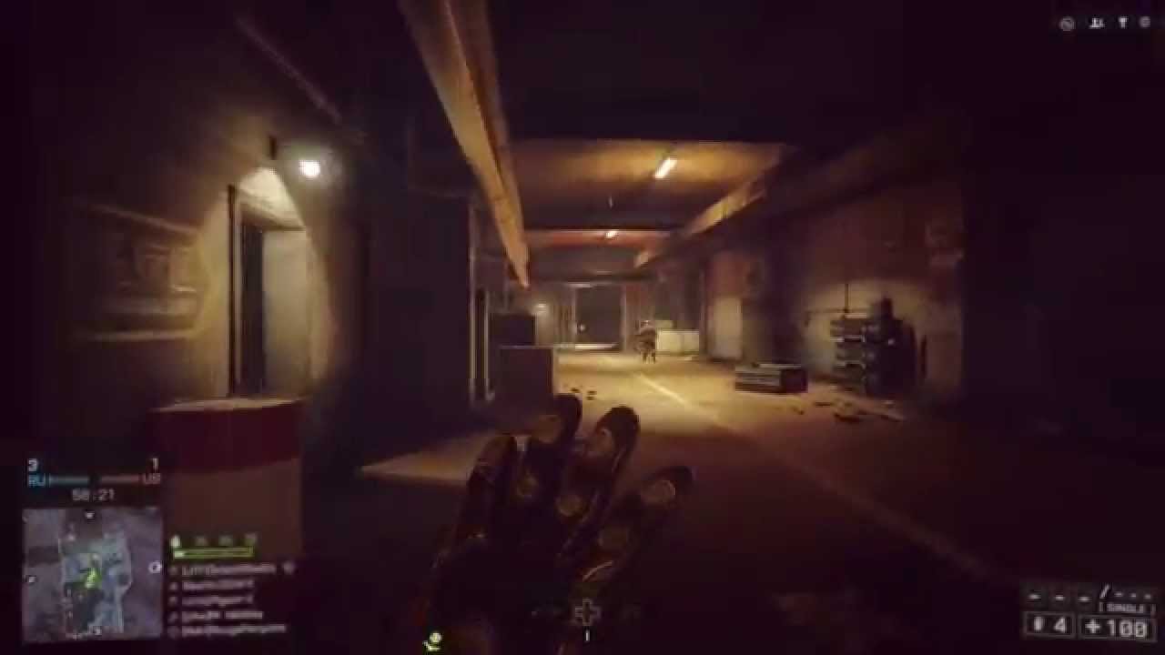 BF4 Melee Defib. Fun and Hand Glitch - YouTube