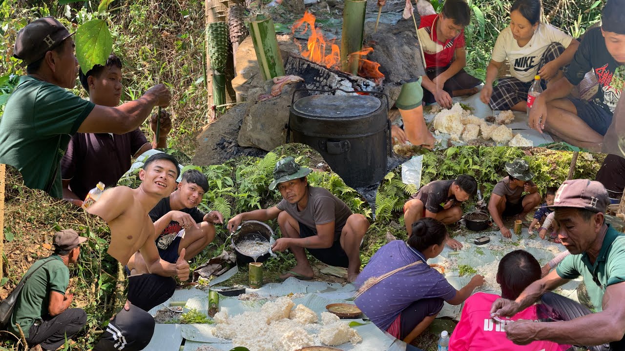 Karenni Traditional Food &Karenni Mountain Food#food #nature # ...