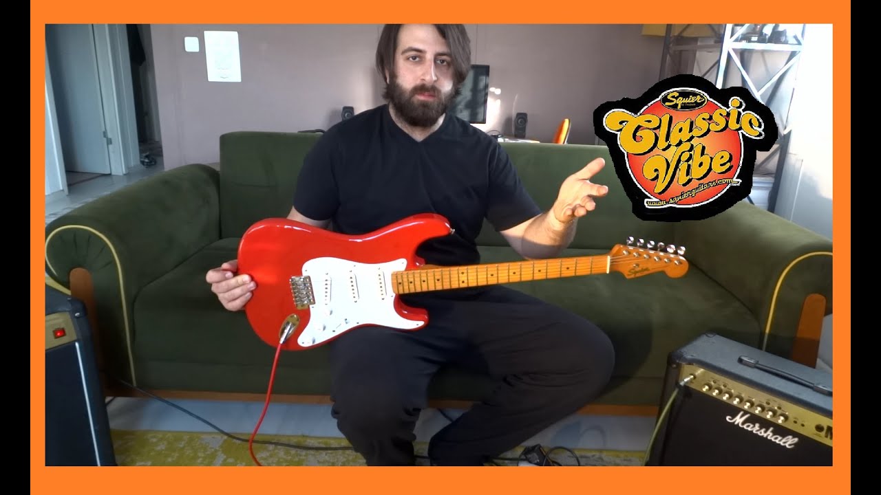 Fender Squier Classic Vibe 50's Stratocaster inceleme - YouTube