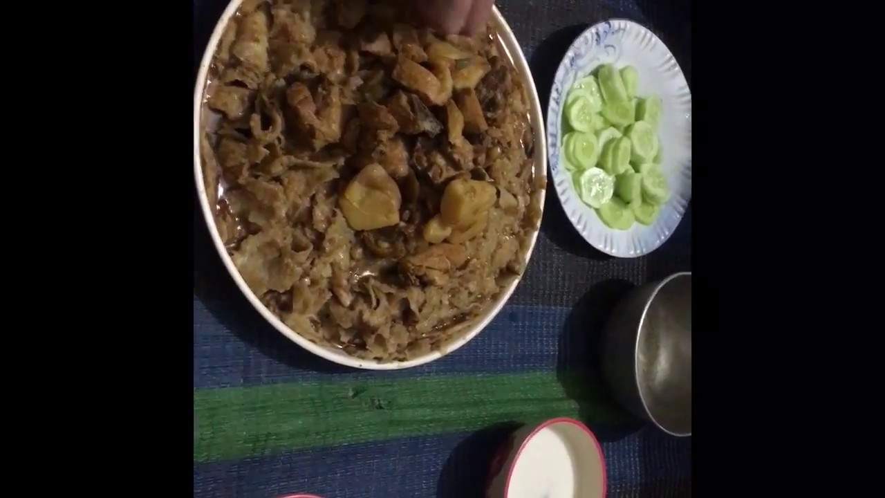 Famous Pukhtoon (Pathan) Dish known as Wara Marai, Mata or Penda ...