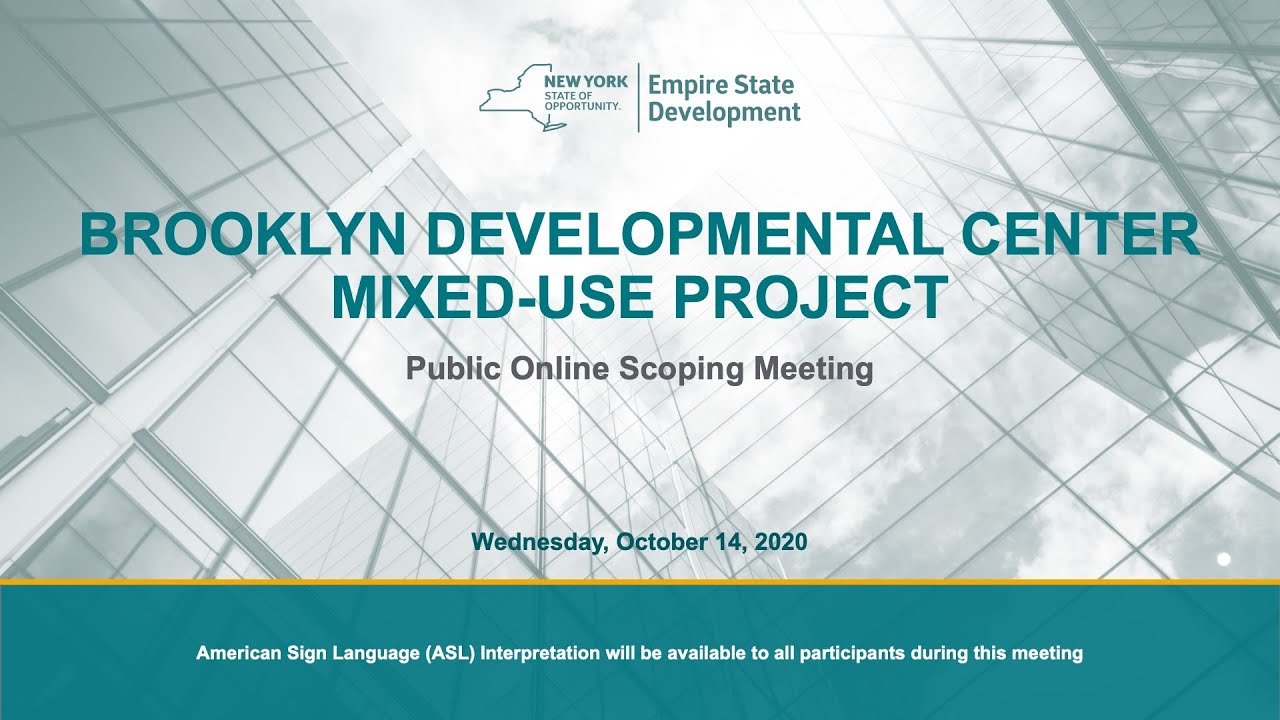 2020-10-14 Brooklyn Developmental Center Campus Redevelopment Public ...
