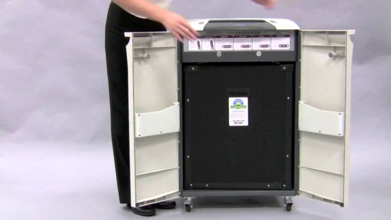 GoECOlife Vortex Series GSC3220TD Strip-Cut Shredder - 32 Sheets - YouTube