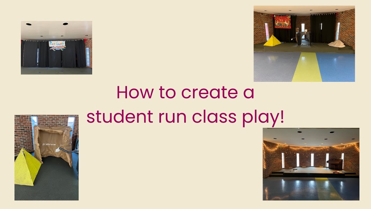 How to do a Class Play in your Classroom - YouTube