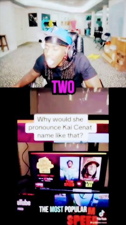 Kai Cenat Reacts To Worst Way To Pronounce His Name - YouTube