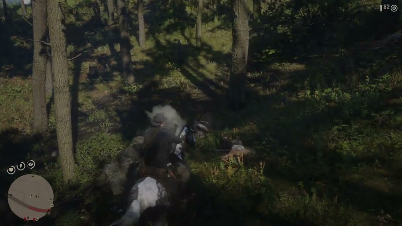 Red Dead Redemption 2 - Murfree Brood flaming wagon encounter. - YouTube