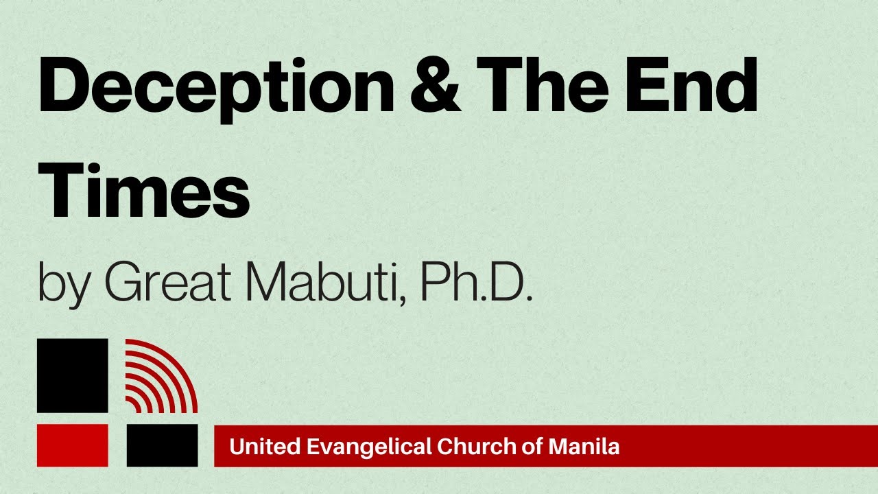 Deception & The End Times - YouTube