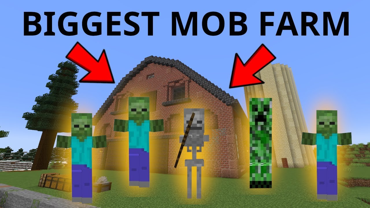 Creating My BIGGEST Mob Farm in Minecraft! - YouTube
