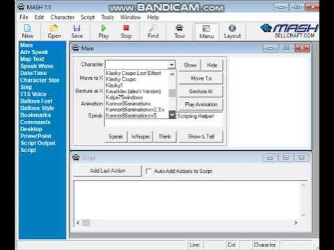 All of my MSAgent Characters. - YouTube