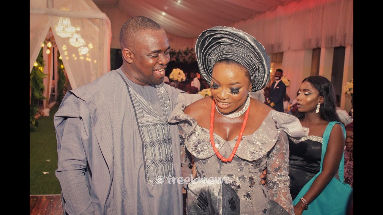 Bosun Osifowora, Ebun Awosika tie knot at traditional wedding (Full ...