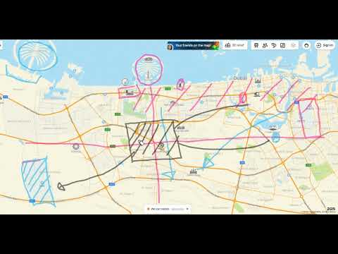 Dubai Map-Simple Explanation for First time investor